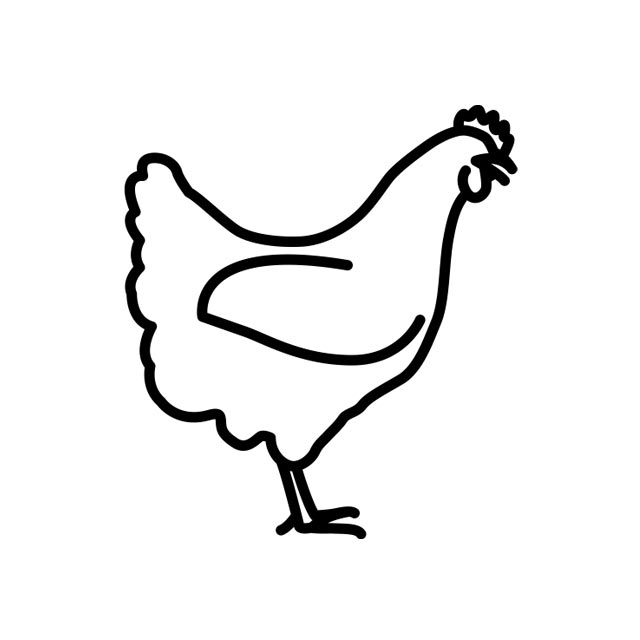 Chicken - AAGlassStudio