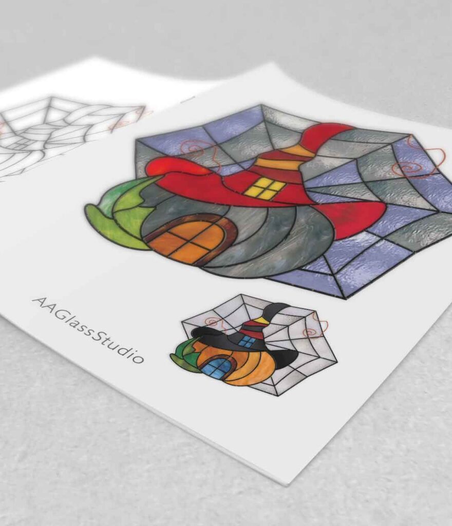 Enchanting Halloween Stained Glass Patterns For Fright - AAGlassStudio